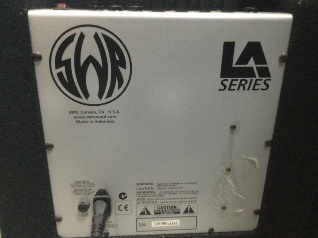 Swr LA12 bass amp, SWR USA, Hobbies & Toys, Music & Media, Musical ...