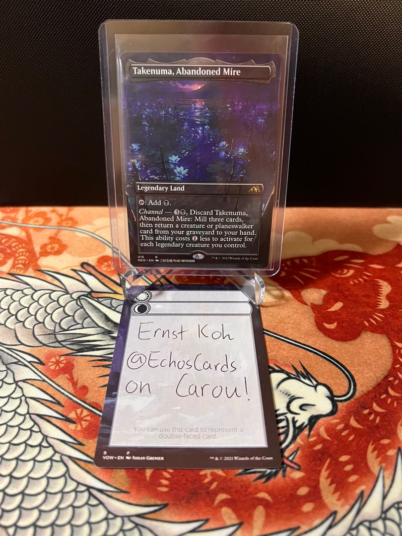 Takenuma Abandoned Mire Full Art Magic The Gathering, Hobbies & Toys ...
