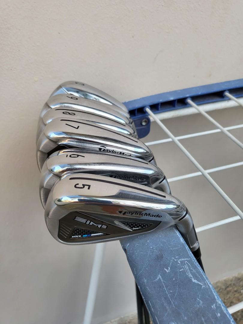 Taylormade Sim 2 max irons, Sports Equipment, Sports & Games, Golf on ...