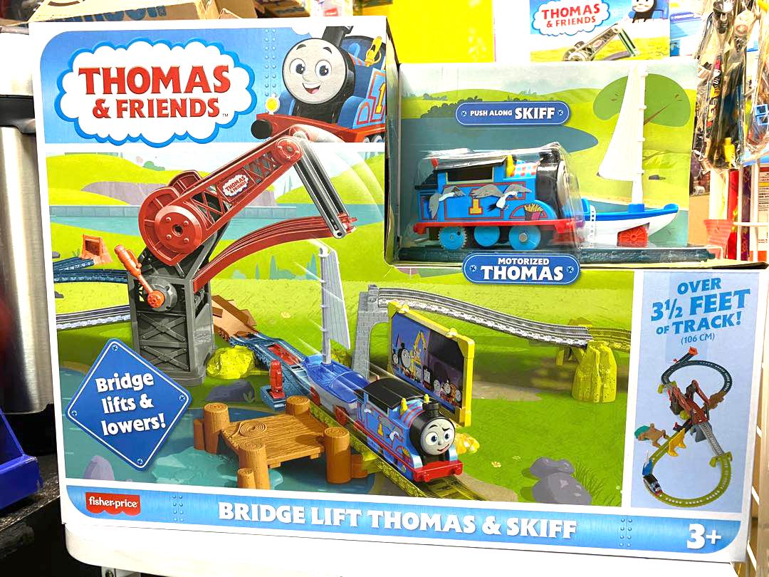 Thomas & Friends Trackmaster Bridge Lift Thomas & Skiff, 興趣及遊戲, 玩具 & 遊戲 ...