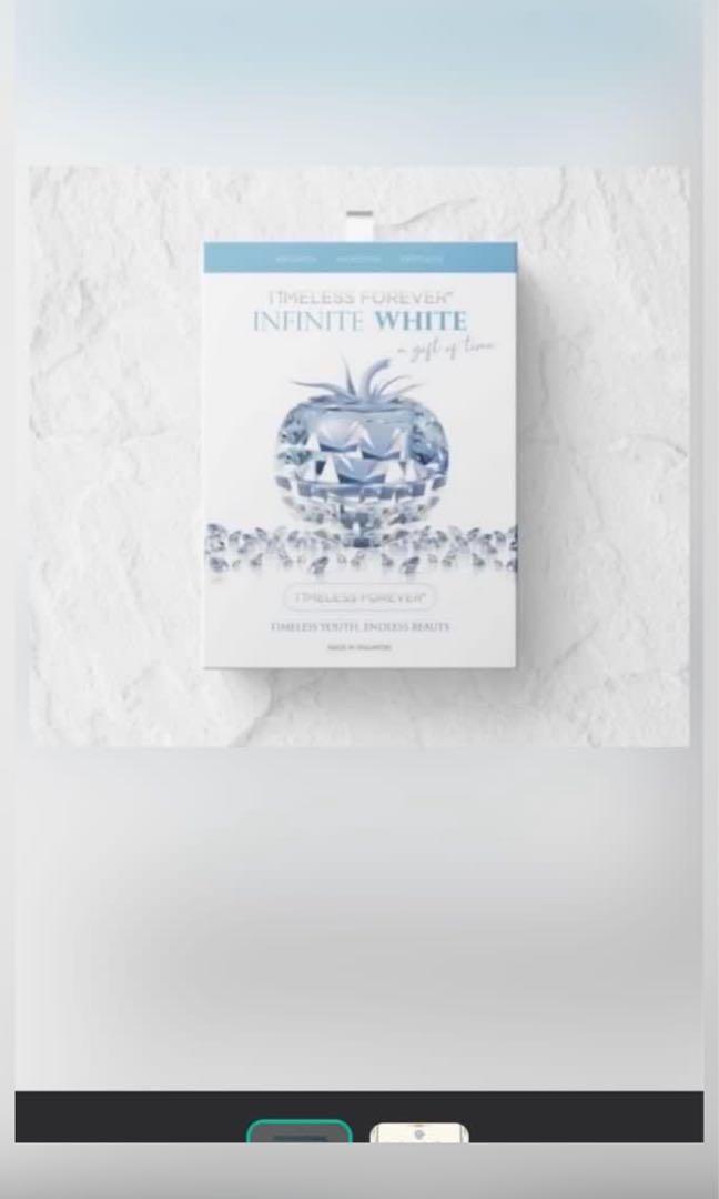 Timeless Forever - Infinite White WHITENING CAPSULES, Health ...
