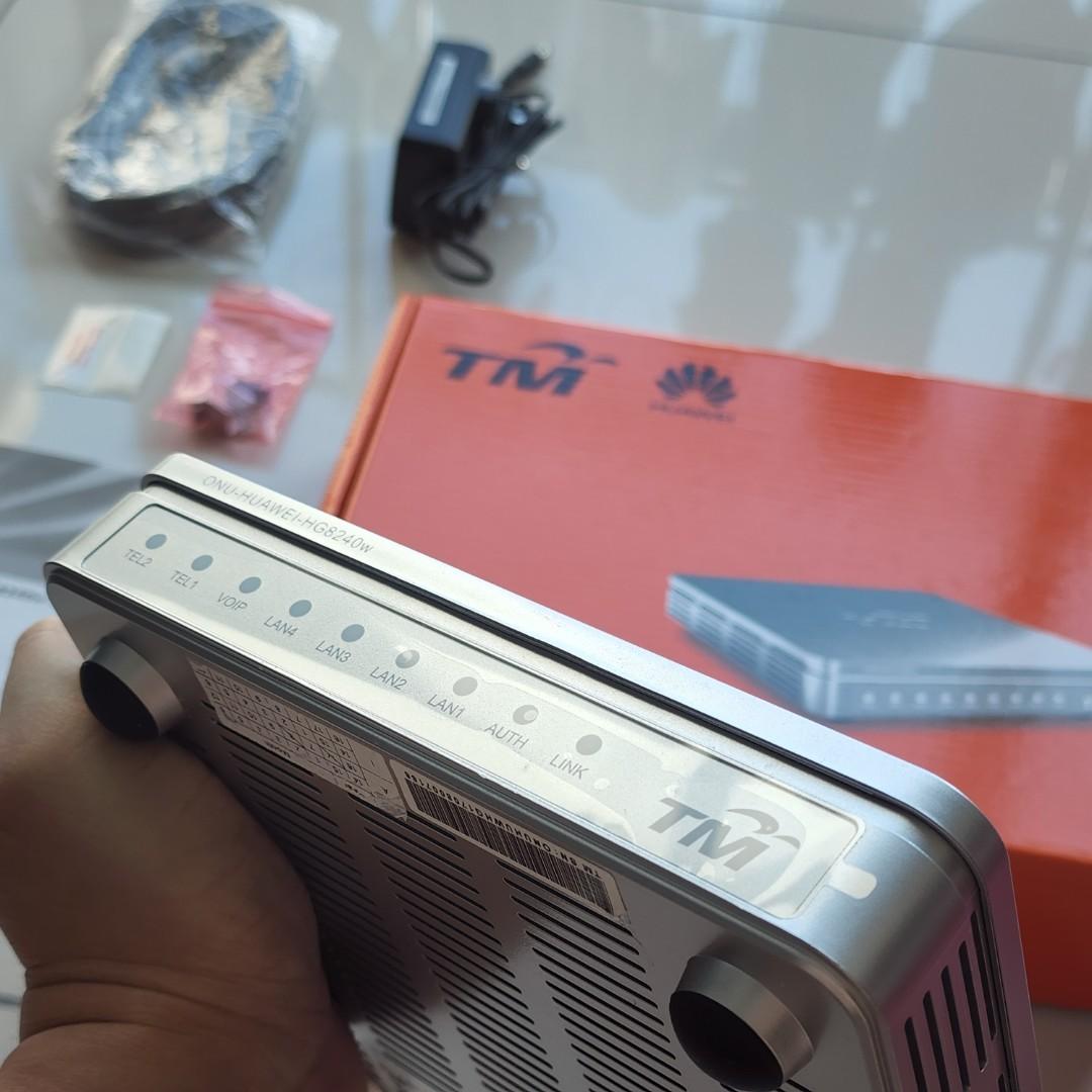 TM Unifi Huawei Modem + TP Link WiFi Router, Computers & Tech, Parts ...