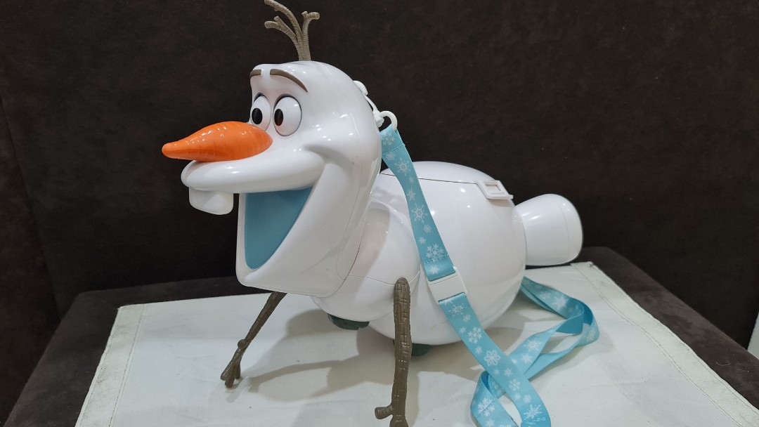 Tokyo Disney Resort Frozen Olaf Popcorn Bucket, Hobbies & Toys, Toys ...