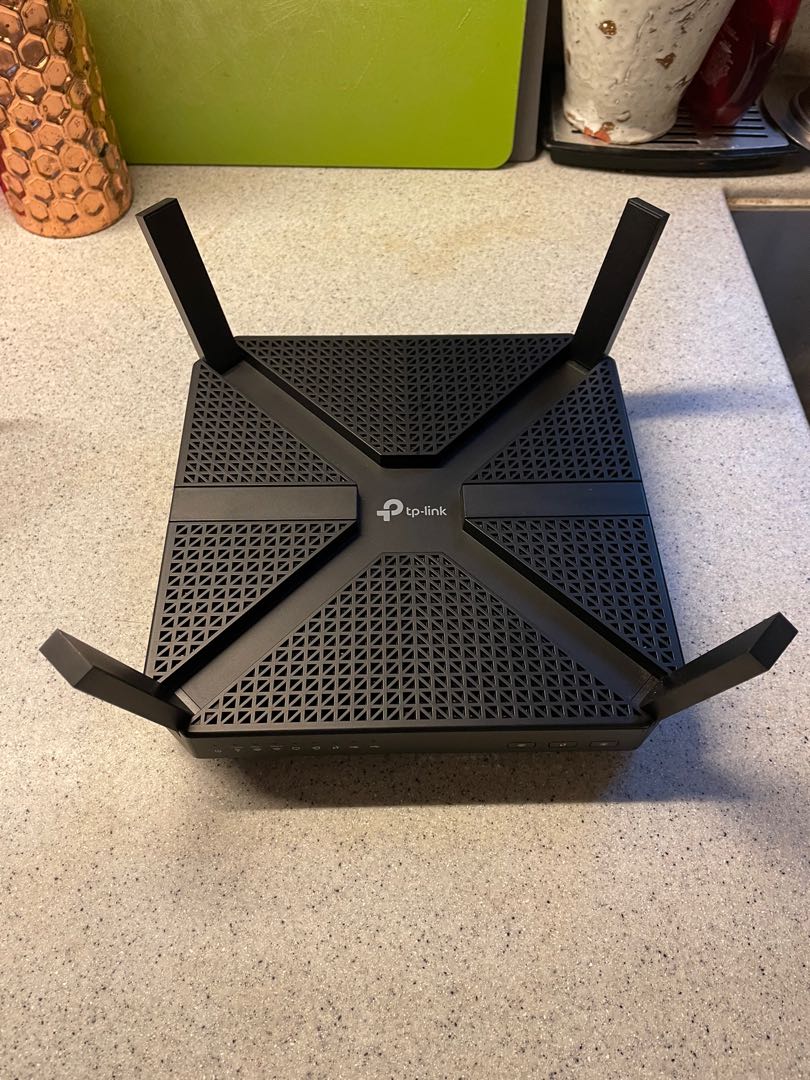 TP Link Ac3200 Tri Band WiFi Router, 電腦＆科技, 商務用科技產品 - Carousell