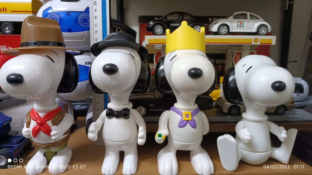 UFS MCDONALDS FIGURES SNOOPY, Hobbies & Toys, Toys & Games on Carousell
