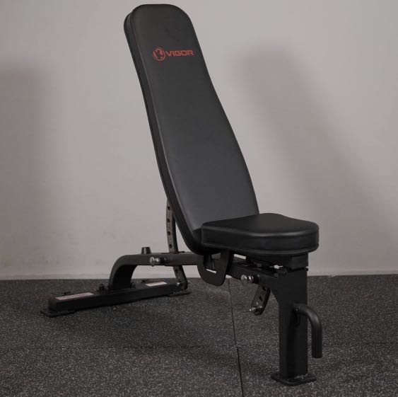 Vigor Heavy Duty Multi Adjustable Gym Bench, Sports Equipment, Exercise ...
