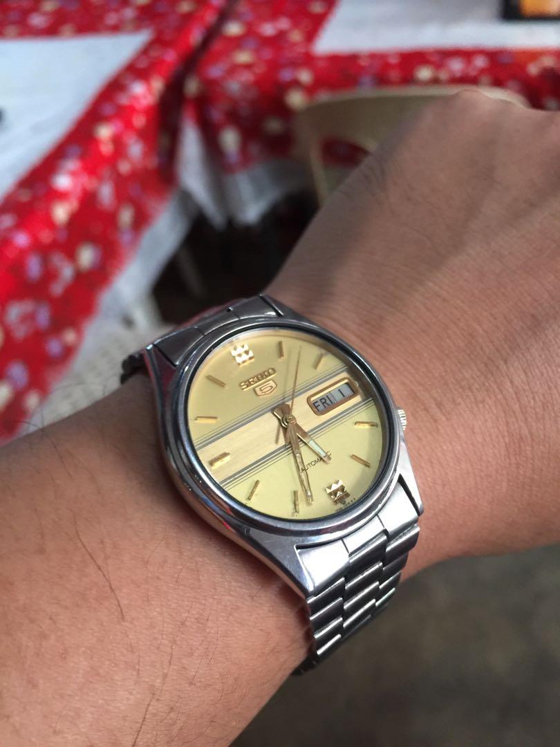 Vintage Seiko Automatic japan watch, Men's Fashion, Watches ...