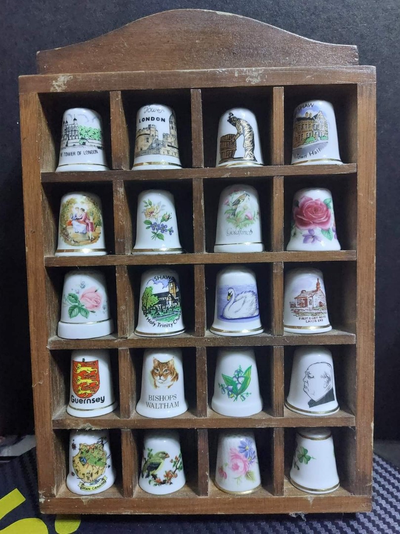 Vintage Thimble Collections, Hobbies & Toys, Memorabilia & Collectibles ...