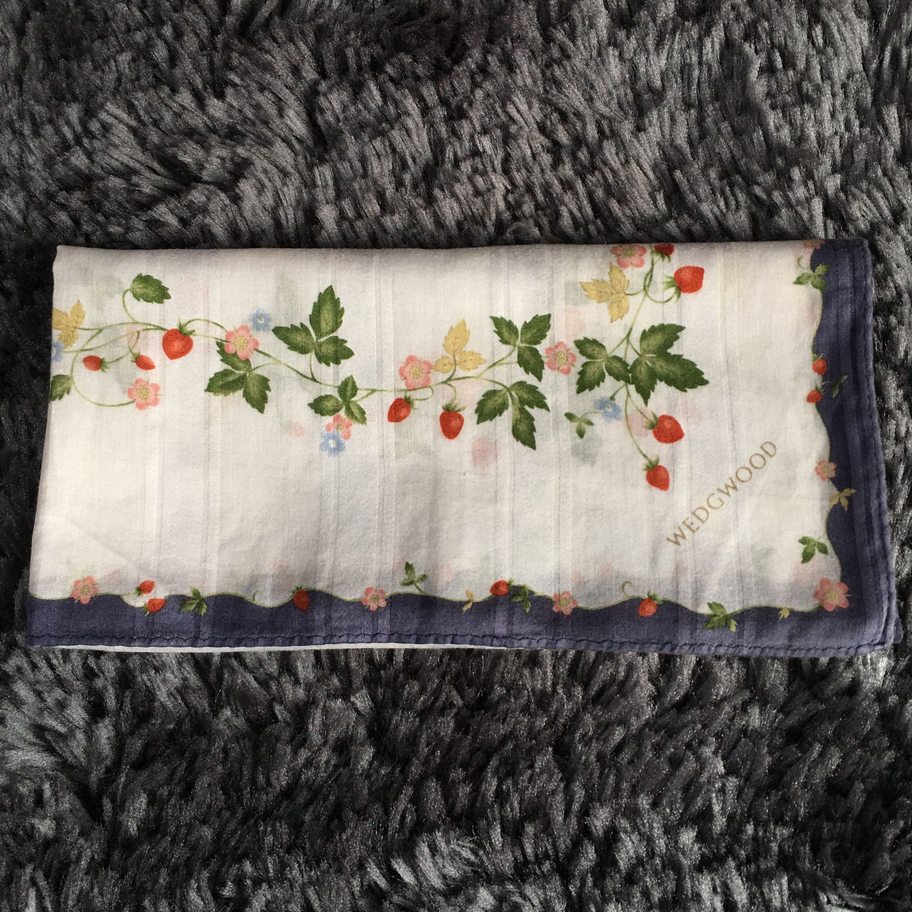 WEDGWOOD HANDKERCHIEF, Women's Fashion, Watches & Accessories, Scarves ...