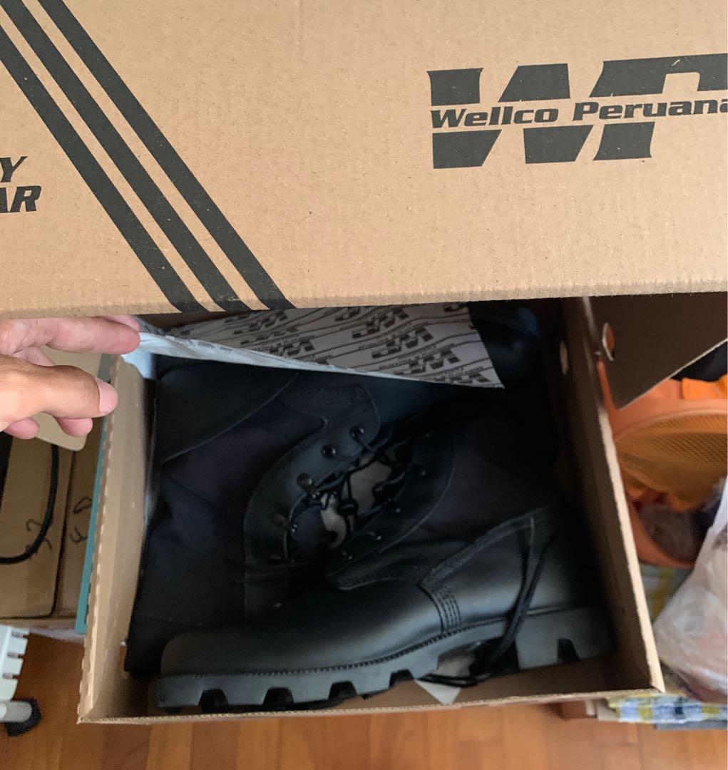 WELLCO PERUANA Military Footwear [BRAND NEW], Men's Fashion, Footwear ...
