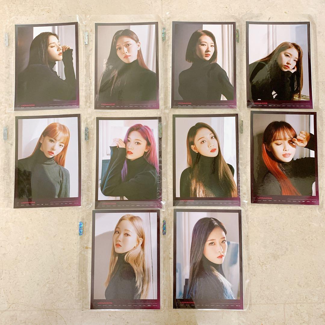 WTS LOONA LOONAVERSE Posters, Hobbies & Toys, Memorabilia & Collectibles, K-Wave on Carousell