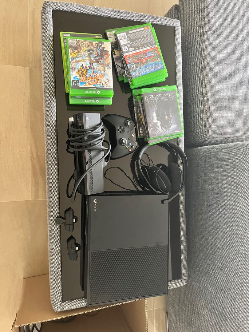 Xbox 1 Full Set with Kinect, Video Gaming, Video Game Consoles, Xbox on ...