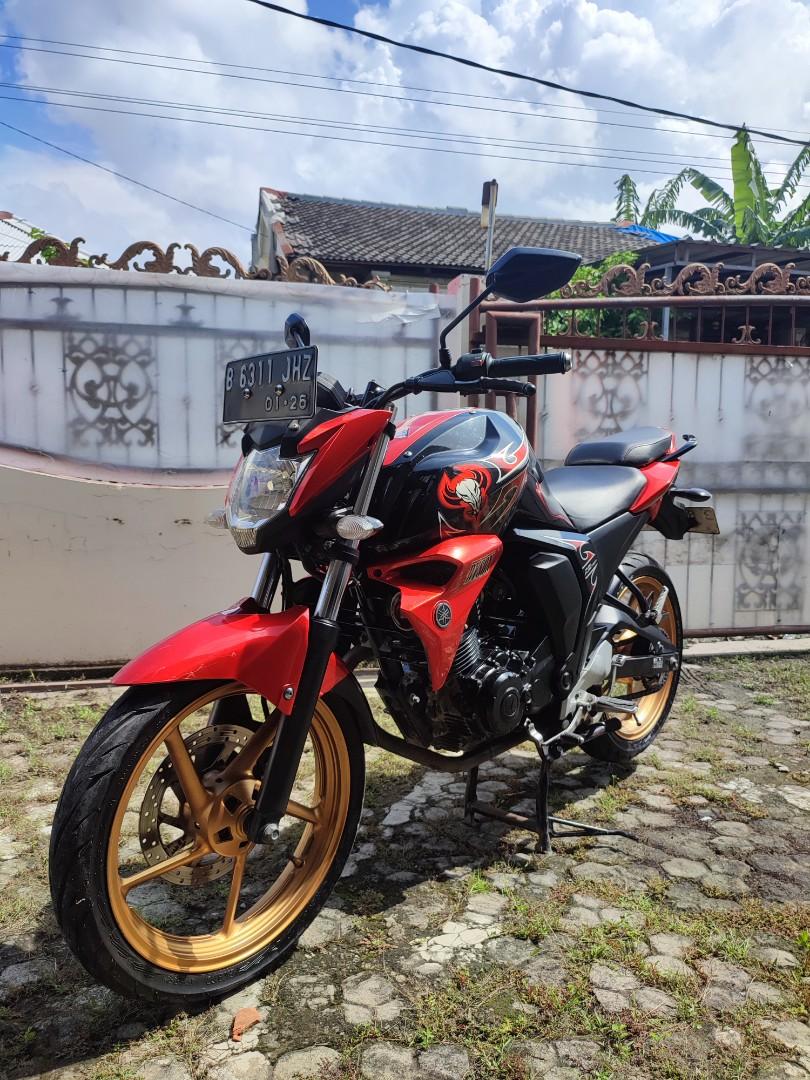 Yamaha Byson FI 2016 Pajak hidup kaleng panjang, Motor di Carousell