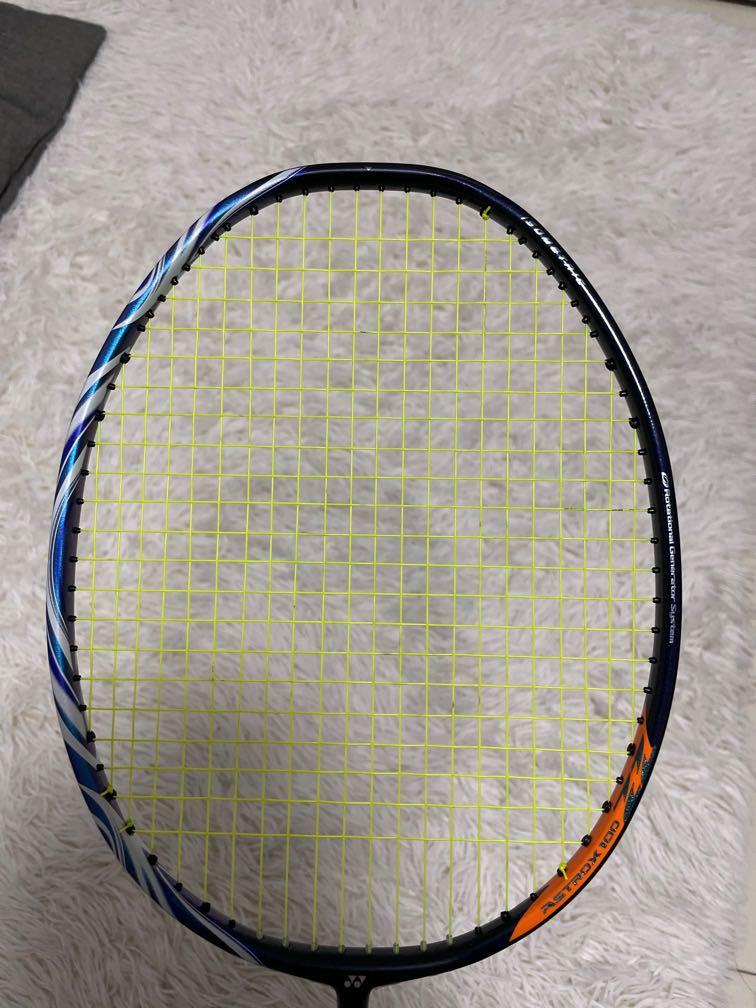 Yonex Astrox 100zz, string- BG66 Ultimax, Sports Equipment, Sports ...