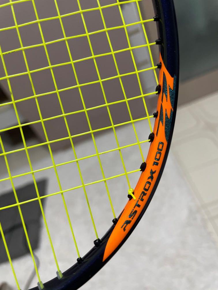 Yonex Astrox 100zz, string- BG66 Ultimax, Sports Equipment, Sports ...