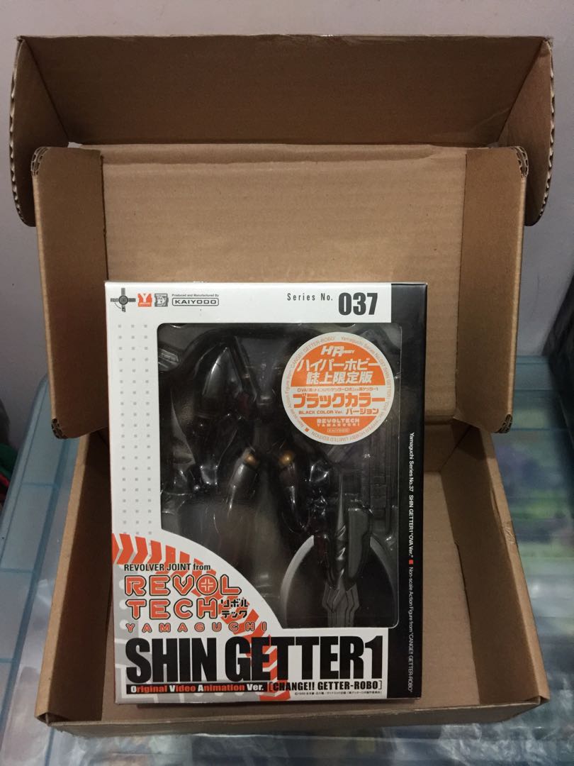 海洋堂 KAIYODO 山口式 REVOLTECH 037 誌上限定版 HYPER HOBBY OVA Ver. SHIN GETTER 1, 興趣及遊戲, 玩具 & 遊戲類 - Carousell