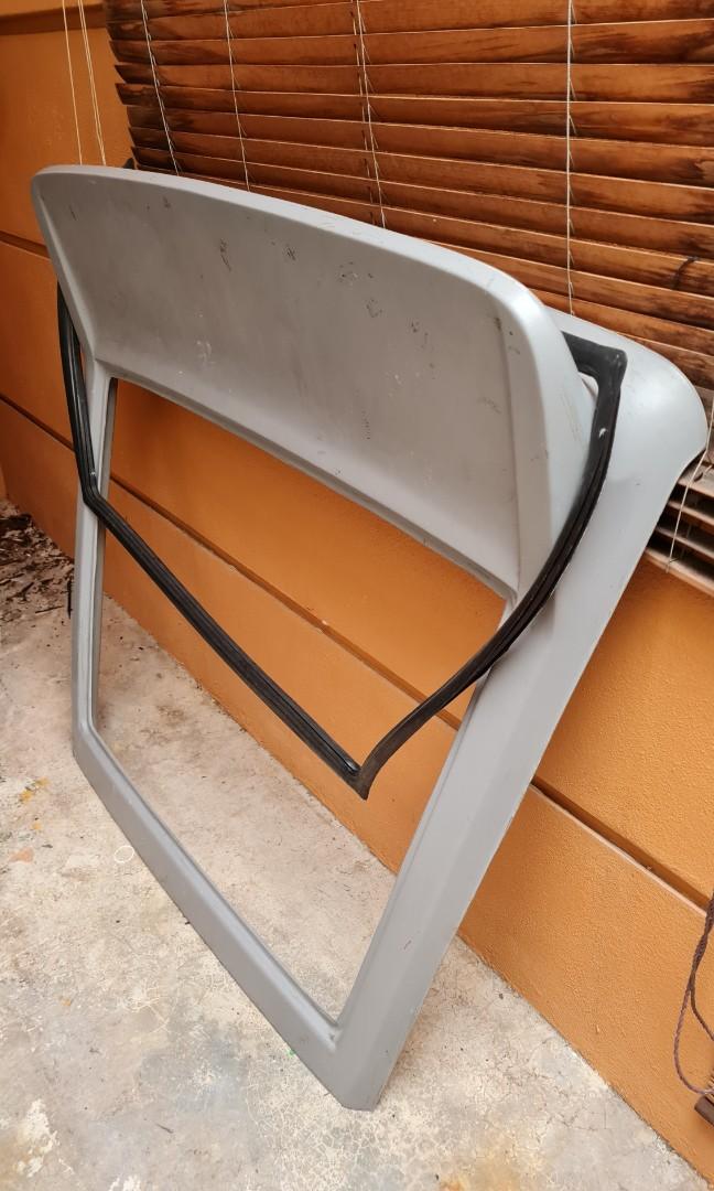 AE86 fiber rear trunk lid with TRD style spoiler, Auto Accessories on ...