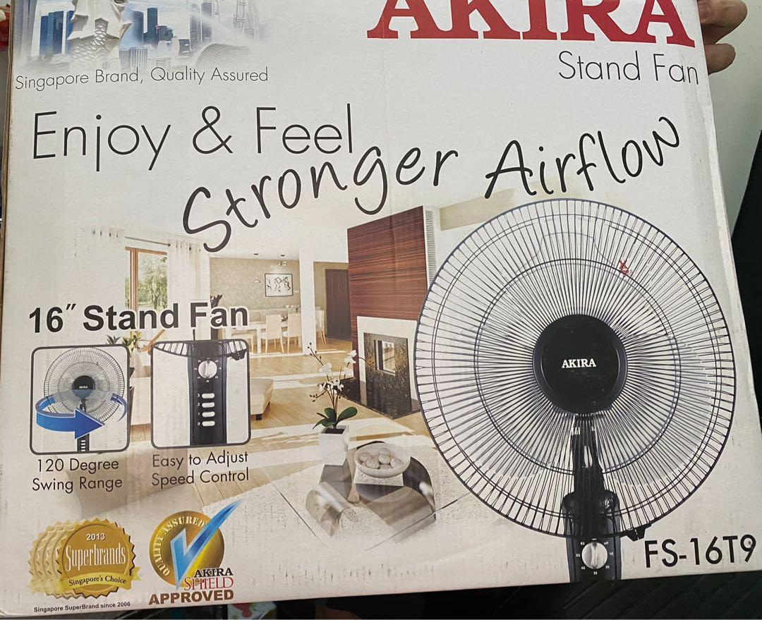 Akira 16inch Stand Fan, TV & Home Appliances, Other Home Appliances on ...