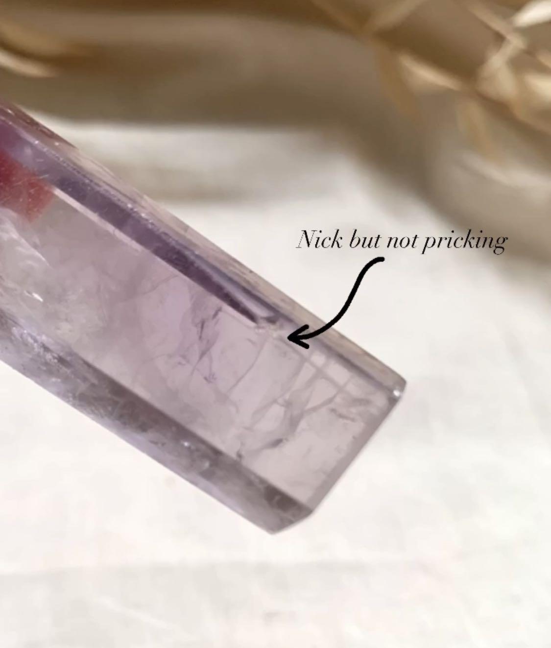 Amethyst Tower with God’s fingerprint #Crystal #Tower, Hobbies & Toys ...