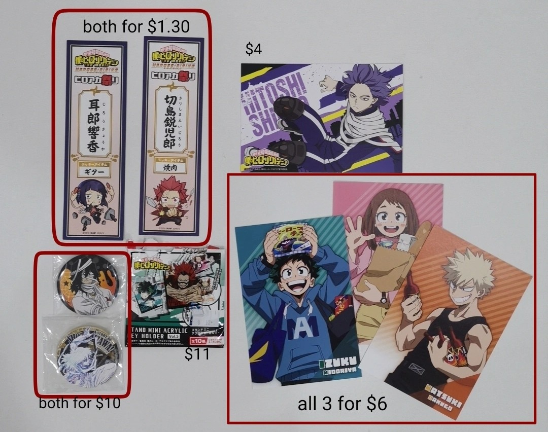 bnha mha boku no my hero academia, Hobbies & Toys, Memorabilia ...