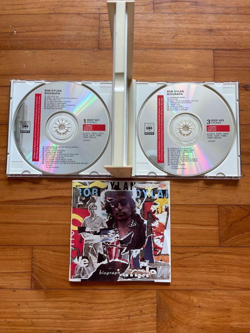 Bob Dylan Biograph (3 CD Made In Japan), Hobbies & Toys, Music & Media ...