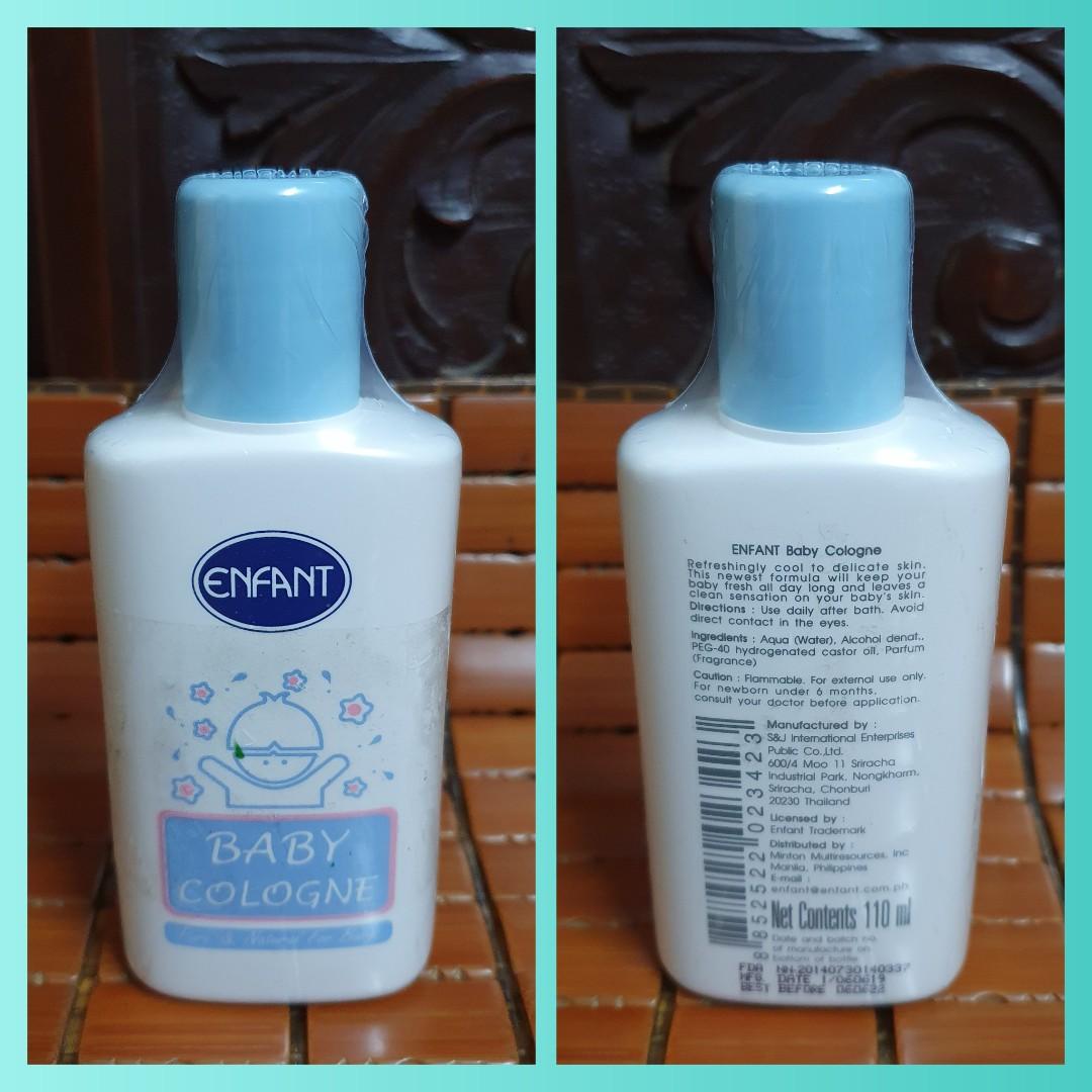 Brand New Enfant Baby Cologne 110mL, Babies & Kids, Bathing & Changing ...