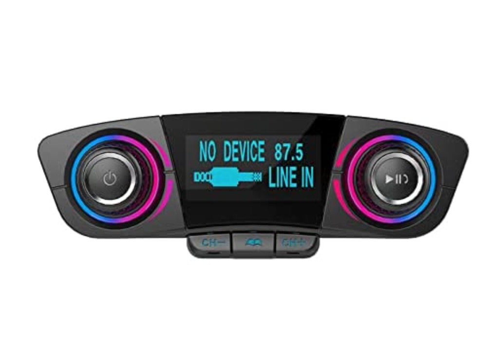 BT06 Handsfree Bluetooth FM Transmitter Charger USB Music Player, Audio ...