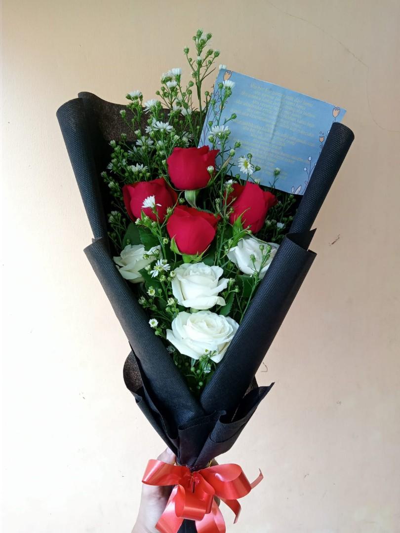 Buket bunga mawar asli dan segar, Perkebunan di Carousell