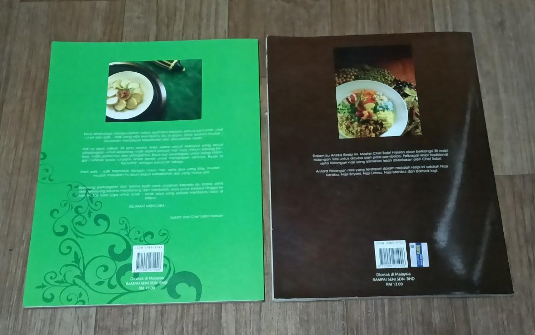 Buku//Resepi Masterchef Sabri Hassan.., Hobbies & Toys, Books ...