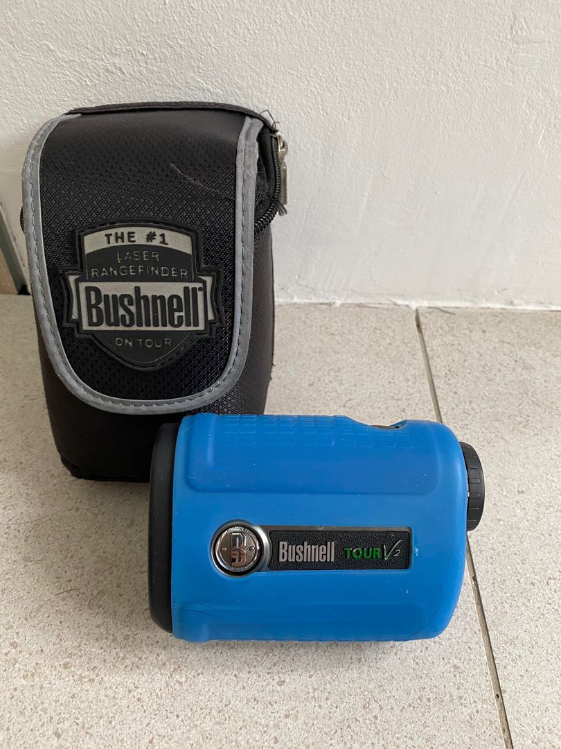 Bushnell Tour V2 laser golf rangefinder, Sports Equipment, Sports ...