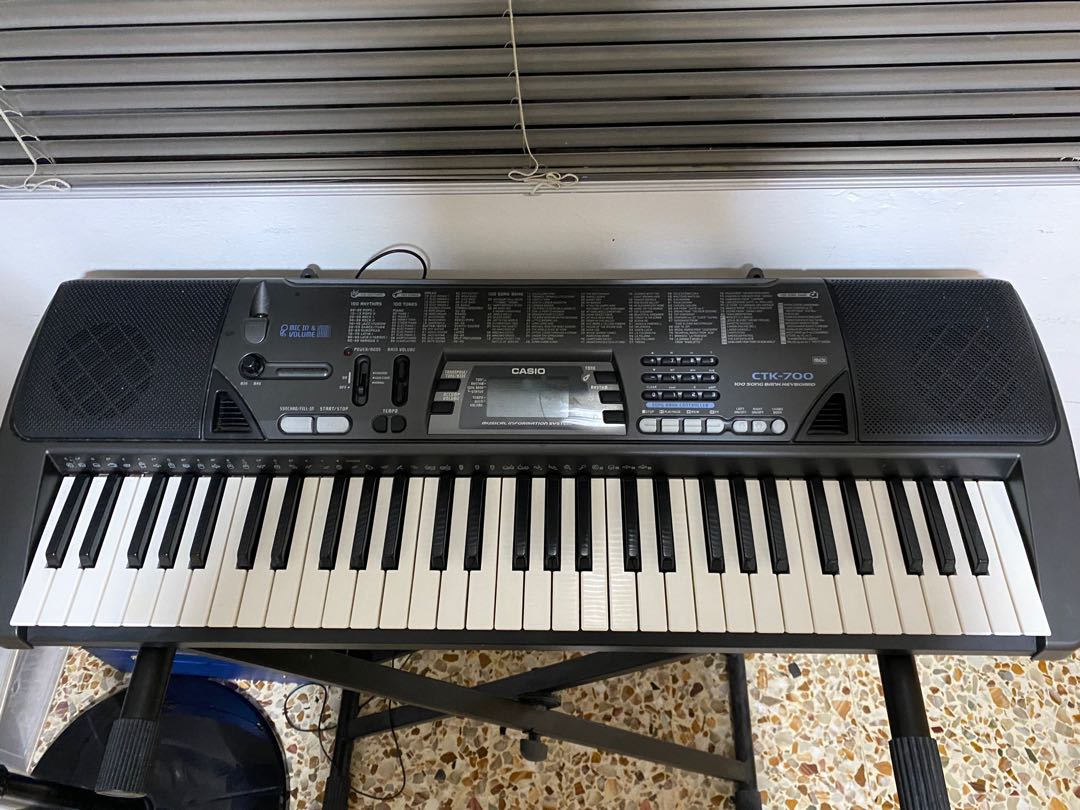 Casio Keyboard CTK-700, Hobbies & Toys, Music & Media, Musical ...