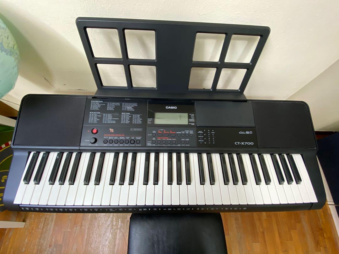 Casio Keyboard CTX-700 Piano, Hobbies & Toys, Music & Media, Musical ...