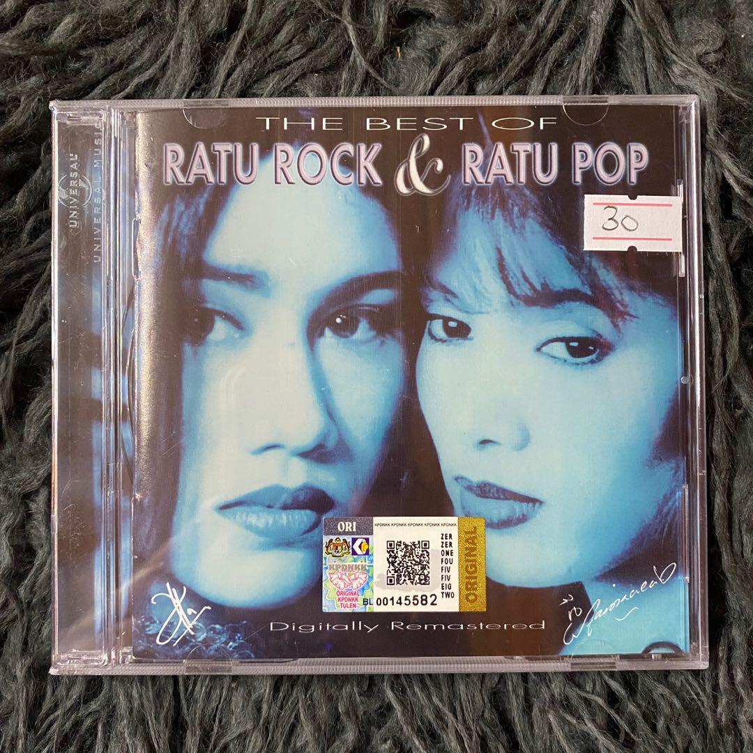 CD RATU ROCK & RATU POP The best of (ella & fauziah latiff), Hobbies ...