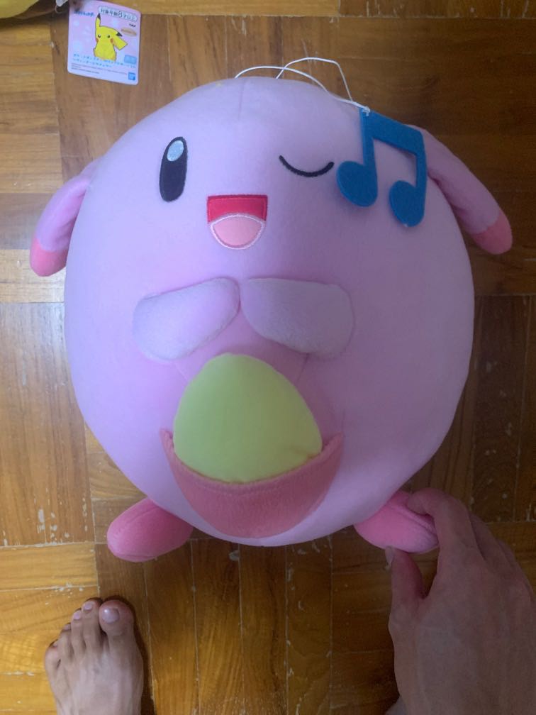 Chansey Plushie - Bandai 100% Authentic, Hobbies & Toys, Toys & Games ...