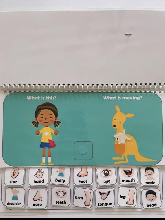 Children’s interactive book (My body parts), Hobbies & Toys, Toys ...