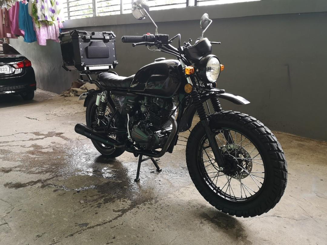 Classic Keeway Cafe Racer 152, Motorbikes, Motorbikes for Sale on Carousell