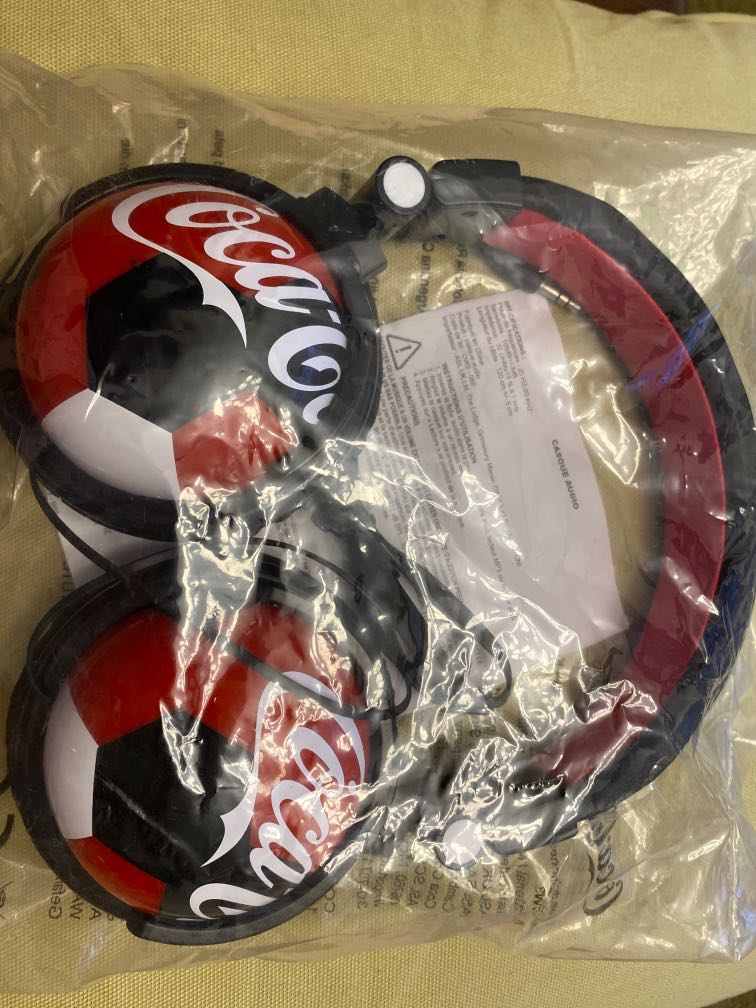 Coca-Cola Headphone, Audio, Headphones & Headsets on Carousell