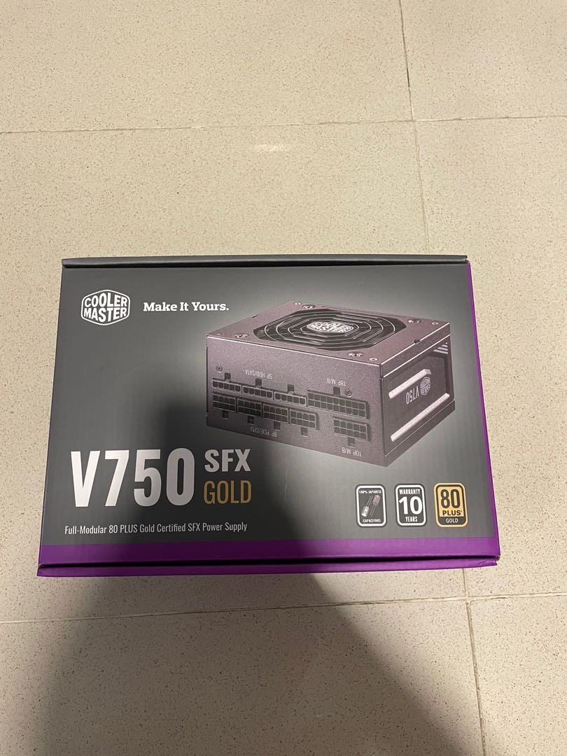 Cooler Master V750 SFX Gold Power Supply, Computers & Tech, Parts ...