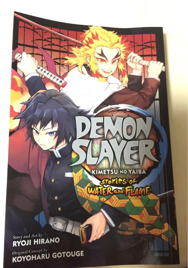 Demon Slayer Stories of Water and Flame English Version Manga, Hobbies ...
