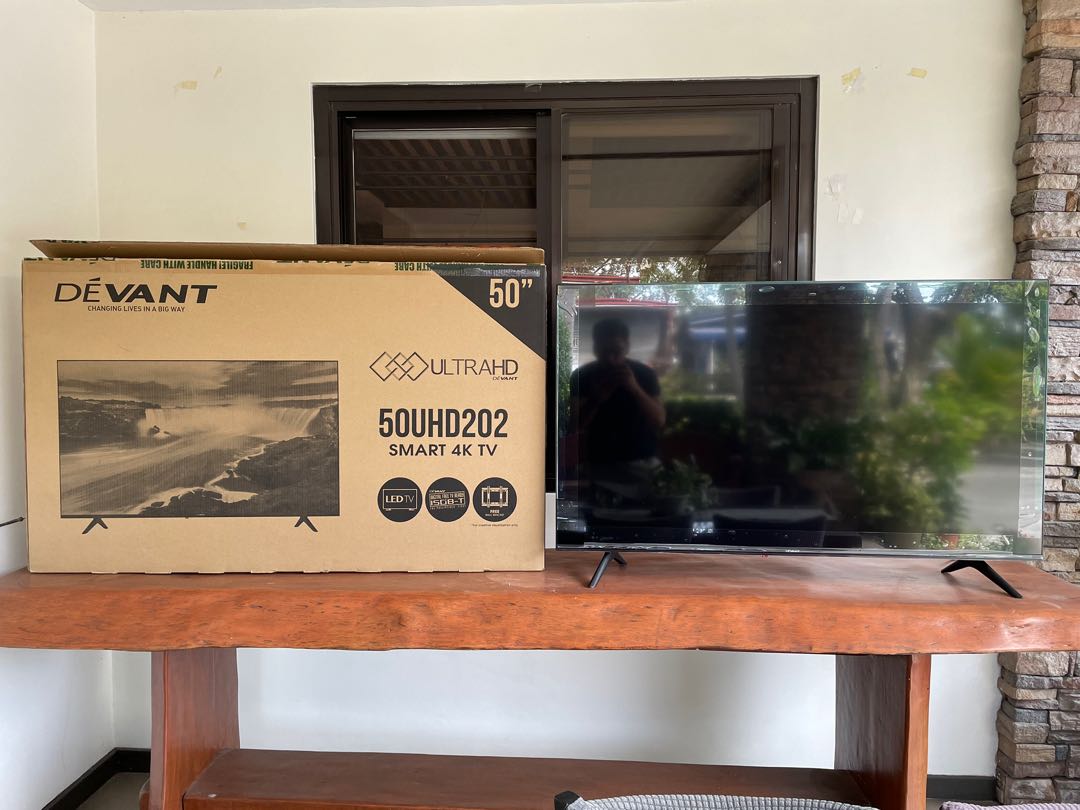Devant 50UHD202 SMART 4k TV, TV & Home Appliances, TV & Entertainment ...