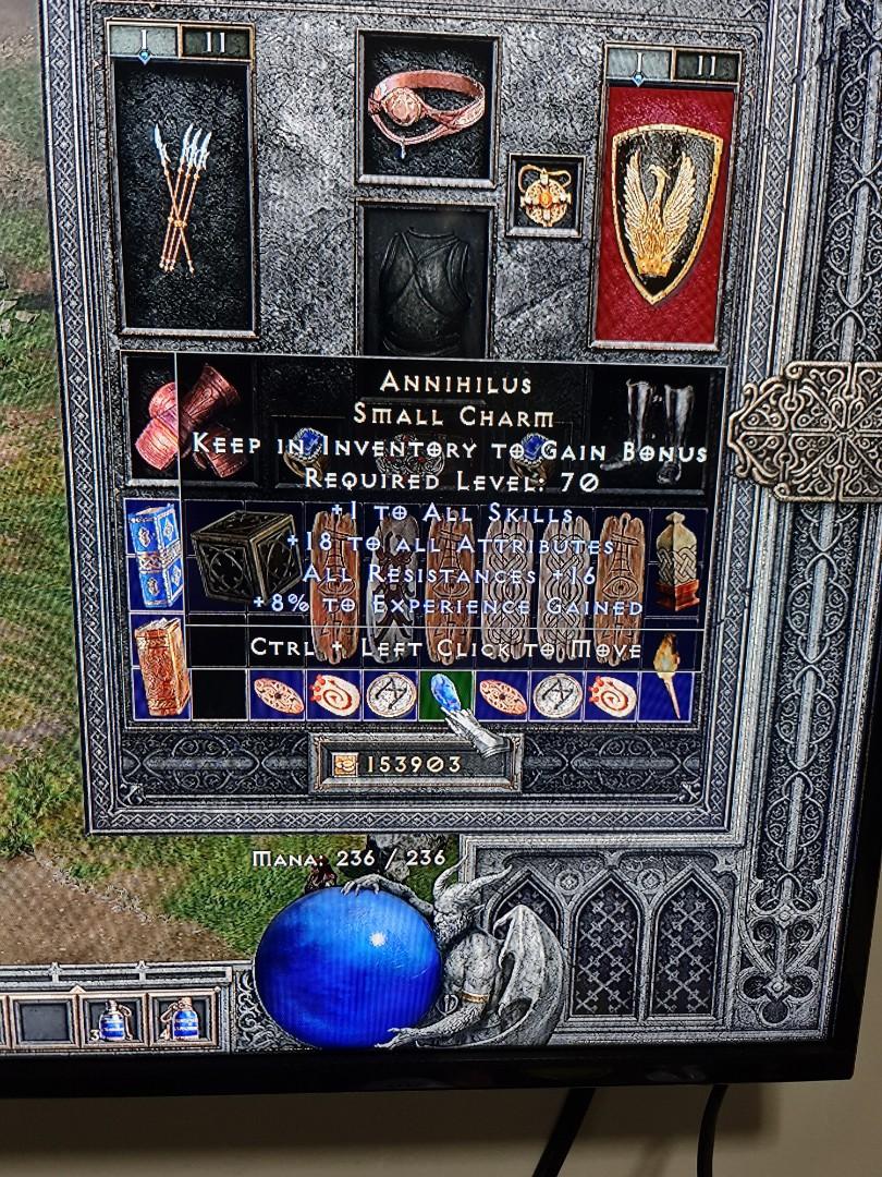 Diablo 2 D2R high Anni, Video Gaming, Gaming Accessories, In-Game ...