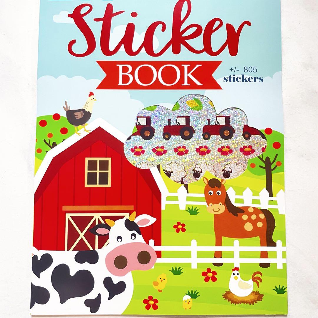 Farm Sticker Book, Hobbies & Toys, Stationery & Craft, Other Stationery ...