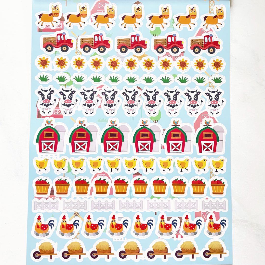 Farm Sticker Book, Hobbies & Toys, Stationery & Craft, Other Stationery ...