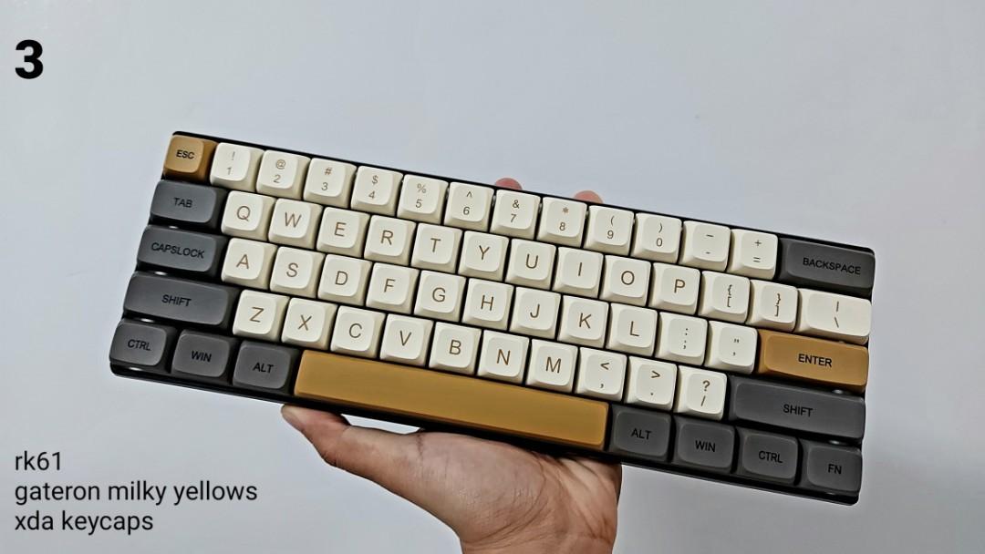 fully modded royal kludge rk1 keyboard, Computers & Tech, Parts ...