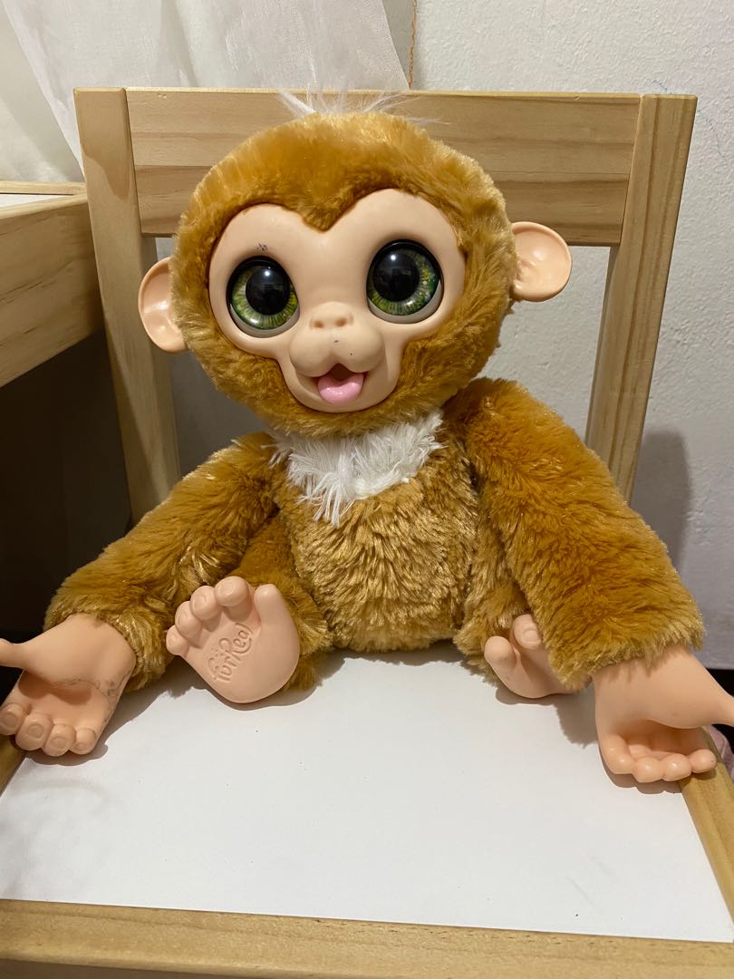 Fur Real Monkey, Hobbies & Toys, Toys & Games on Carousell