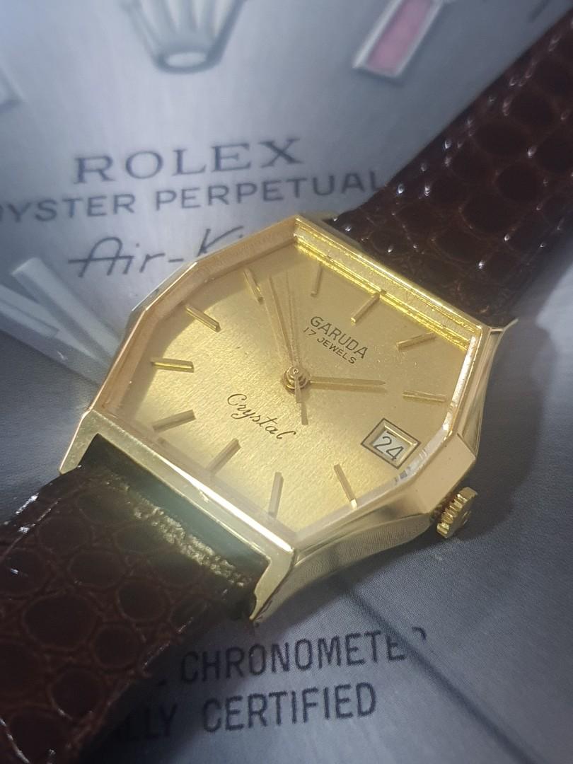 Garuda 17 Jewels nos manual wind, Luxury, Watches on Carousell