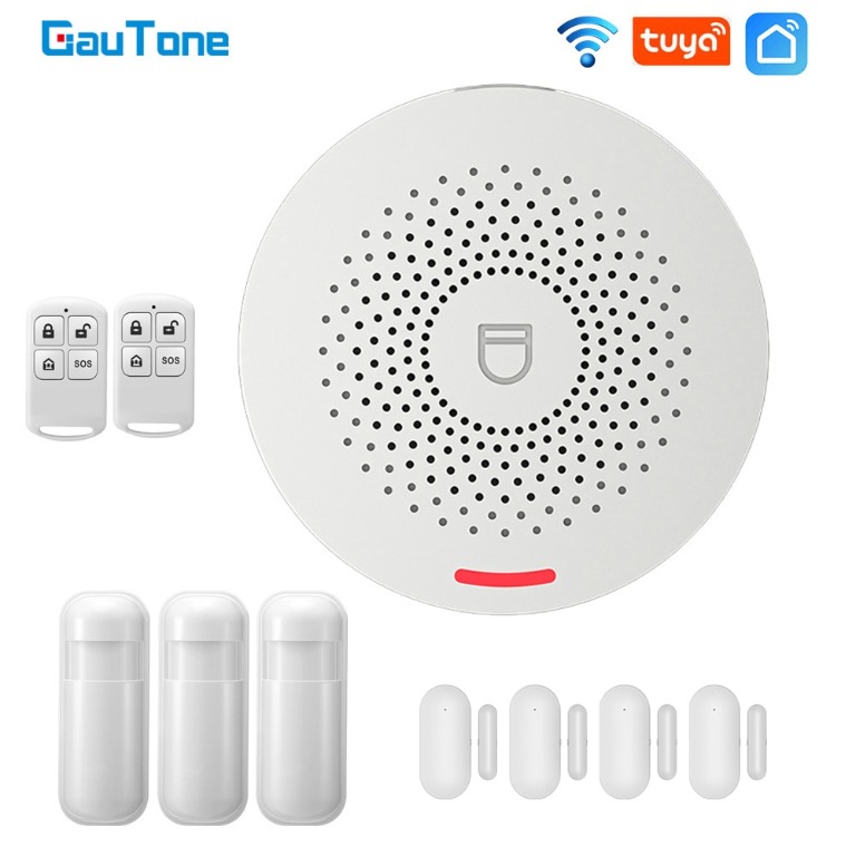 GauTone Wifi Smart Home Alarm System 433MHz Burg, Computers & Tech ...