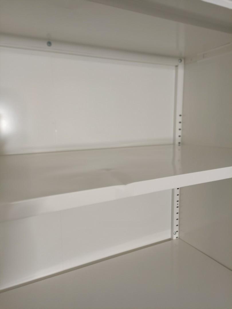 GEAR Metal Half Display Cabinet in IVORY, Furniture & Home Living ...