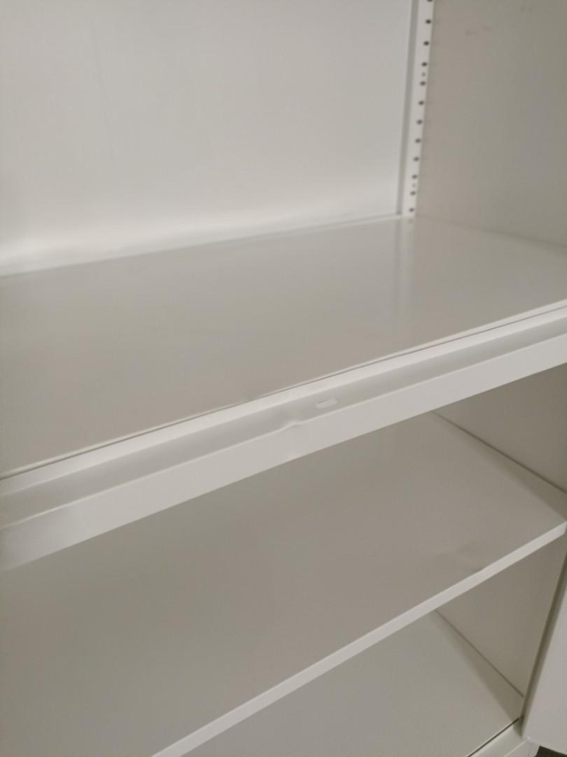 GEAR Metal Half Display Cabinet in IVORY, Furniture & Home Living ...