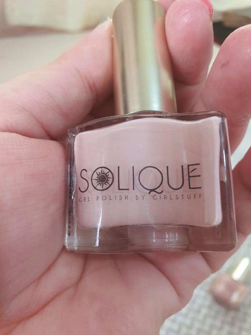 Gel effect nail polish Solique cutics, Beauty & Personal Care, Hands ...